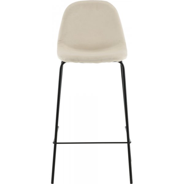 Bridge barstol i beige fløjl - 639 DKK - Barstole - Trendrum.dk