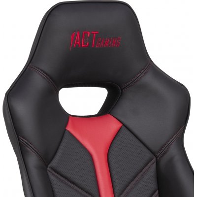 Brostensbelagt gaming stol - Sort/rød - 1895 DKK - Gamer stole ...